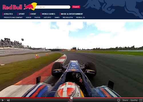 Red Bull F1 360 Degree On-board Video – Infinite-Garage